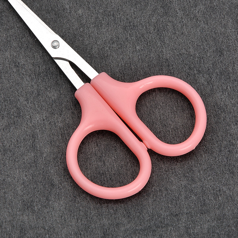 Stainless steel round head scissors